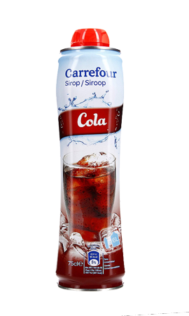Sirop de cola Carrefour 75cl Contenu